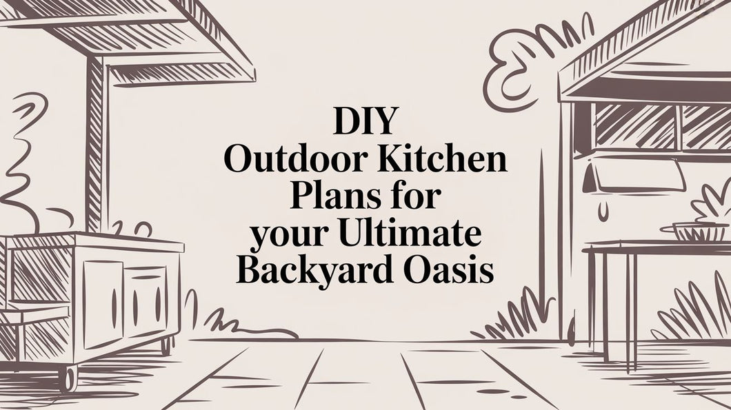 DIY Outdoor Kitchen Plans For Your Ultimate Backyard Oasis | Urban Man ...